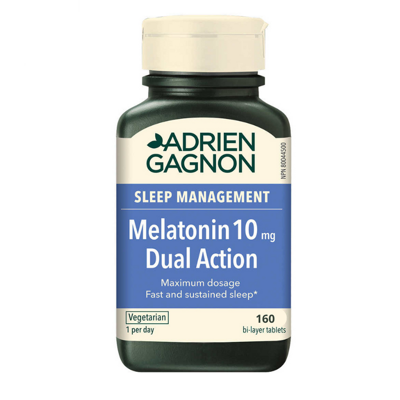 Melatonin 10mg Dual Action Extra-Strength- 160 tablets - Adrien Gagnon ...